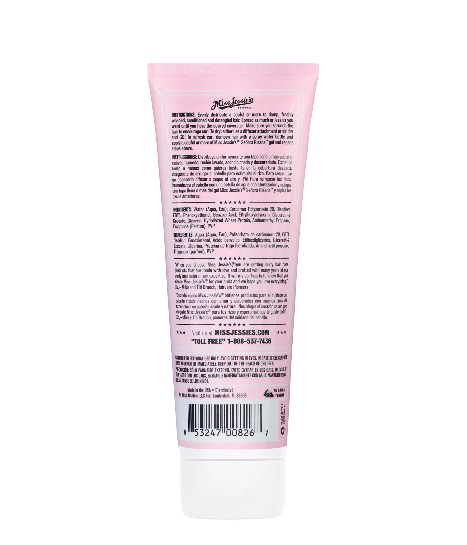 Señora Rizada - Suave Hair Gel | Miss Jessie's
